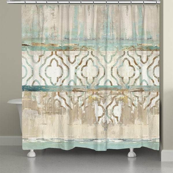 Laural Home Ancient Empire 71" x 72" Shower Curtain - Bed Bath & Beyond ...